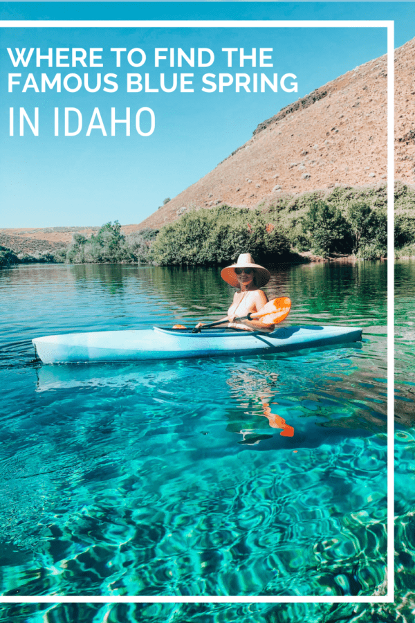 How to Get to Blue Heart Springs Idaho - The Traveling Spud